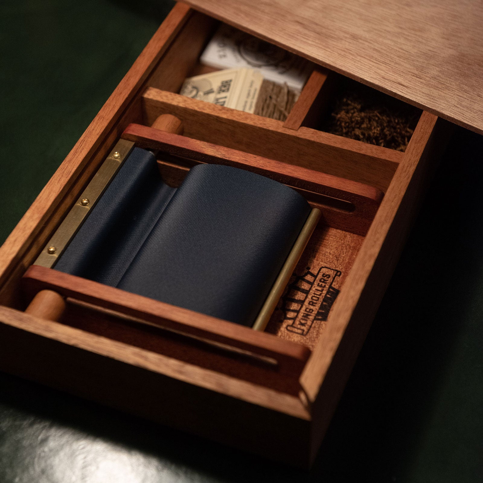 Ace - Cigarette Rolling Machine with Stash Box – King Rollers